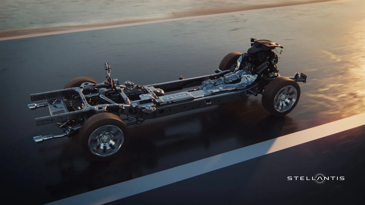 STLA Frame: แพลตฟอร์ม EV ใหม่ของ Stellantis